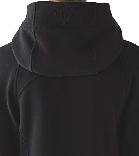 LULULEMON Scuba Hoodie IV Light Cotton Fleece (Black, 6)