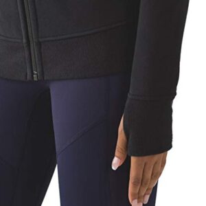 LULULEMON Scuba Hoodie IV Light Cotton Fleece (Black, 6)