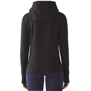 LULULEMON Scuba Hoodie IV Light Cotton Fleece (Black, 6)