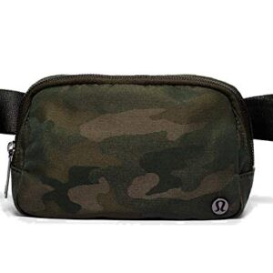 Lululemon Everywhere Belt Bag, 1L (Heritage Camo Jacquard Max Dark Olive Sargent Green)