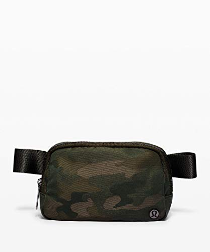 Lululemon Everywhere Belt Bag, 1L (Heritage Camo Jacquard Max Dark Olive Sargent Green)