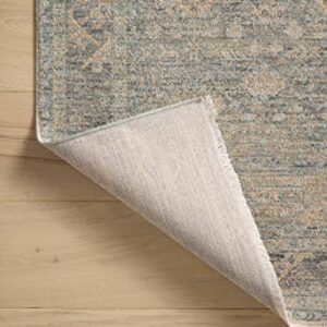 Loloi Angela Rose x Blake Collection BLA-01 Sky/Beige, Transitional 5'-3" x 7'-6" Area Rug