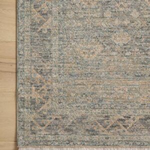 Loloi Angela Rose x Blake Collection BLA-01 Sky/Beige, Transitional 5'-3" x 7'-6" Area Rug