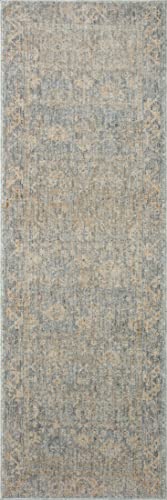 Loloi Angela Rose x Blake Collection BLA-01 Sky/Beige, Transitional 5'-3" x 7'-6" Area Rug