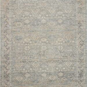 Loloi Angela Rose x Blake Collection BLA-01 Sky/Beige, Transitional 5'-3" x 7'-6" Area Rug