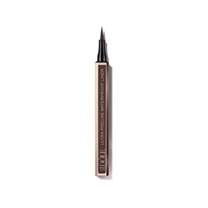 lancôme idôle liner waterproof liquid eyeliner – ultra-precise & luminous pigments – flake, fade & smudge-proof – brown