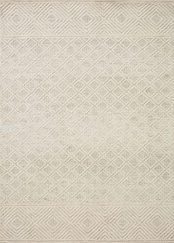 Loloi II Neda Collection NED-04 Ivory/Natural, Transitional 5'-0" x 7'-6" Area Rug