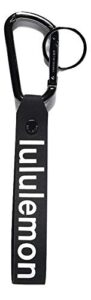 lululemon all hours keychain (black/white)