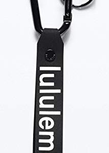 Lululemon All Hours Keychain (Black/White)