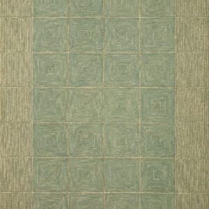 Loloi Chris Loves Julia x Francis Collection FRA-02 Green/Natural, Contemporary 9'-3" x 13' Area Rug