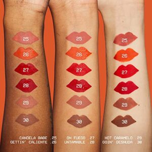 NYX PROFESSIONAL MAKEUP Lip Lingerie XXL Matte Liquid Lipstick - Hot Caramelo (Warm Caramel)