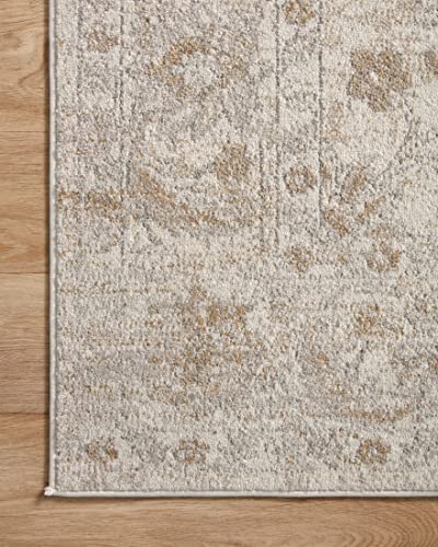 Loloi II Odette Collection ODT-03 Ivory/Beige, Traditional 7'-10" x 10' Area Rug