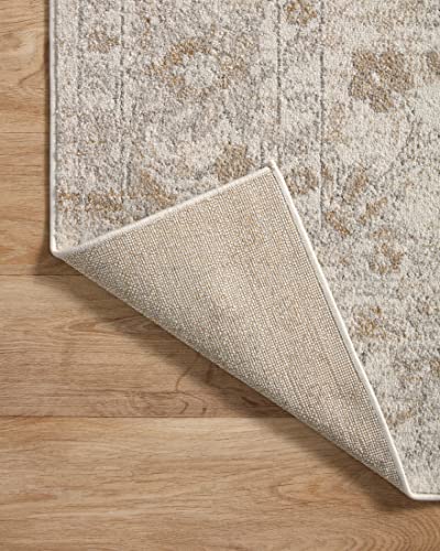 Loloi II Odette Collection ODT-03 Ivory/Beige, Traditional 7'-10" x 10' Area Rug