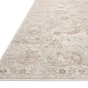 Loloi II Odette Collection ODT-03 Ivory/Beige, Traditional 7'-10" x 10' Area Rug