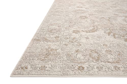 Loloi II Odette Collection ODT-03 Ivory/Beige, Traditional 7'-10" x 10' Area Rug