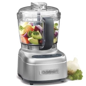 Cuisinart Elemental 4-C Chopper Grinder, Silver (Renewed)