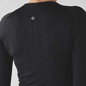 LULULEMON Swiftly Tech Long Sleeve Crew (Black, 6)