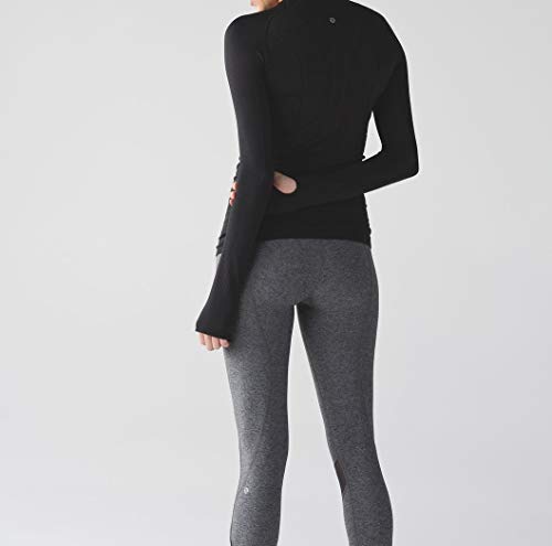 LULULEMON Swiftly Tech Long Sleeve Crew (Black, 6)