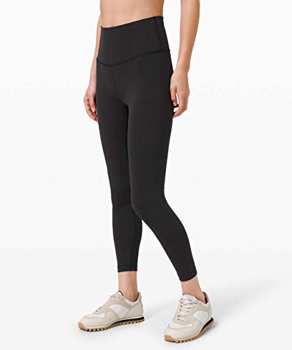 Lululemon Athletica Wunder Train Hi-Rise Tight 25inch (BLK, 4)