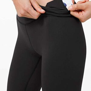 Lululemon Athletica Wunder Train Hi-Rise Tight 25inch (BLK, 4)