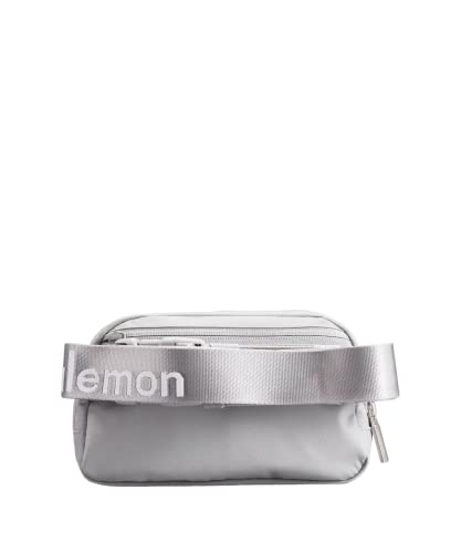 Lululemon Athletica, Lululemon Everywhere Belt Bag 1L (Silver Drop / White)