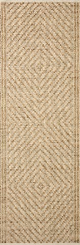 Loloi Angela Rose x Colton Collection CON-04 Natural/Ivory, Contemporary 9'-0" x 12'-0" Area Rug