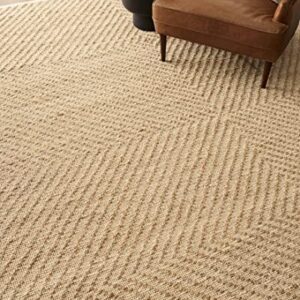 Loloi Angela Rose x Colton Collection CON-04 Natural/Ivory, Contemporary 9'-0" x 12'-0" Area Rug