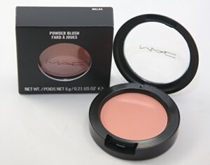 mac powder blush melba (soft coral-peach), 6 g/ 0.21 us oz