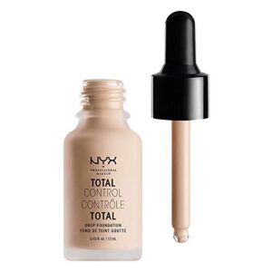 NYX PROFESSIONAL MAKEUP Total Control Drop Foundation, Porcelain