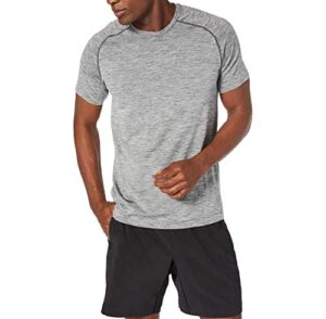 lululemon men’s metal vent tech short sleeve crew t-shirt (slate grey, xl)