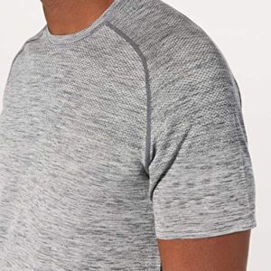 LULULEMON Men's Metal Vent Tech Short Sleeve Crew T-Shirt (Slate Grey, XL)