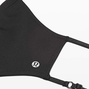 Lululemon Athletica Double Strap Face Mask (Black), One Size