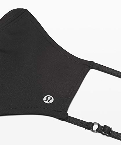 Lululemon Athletica Double Strap Face Mask (Black), One Size