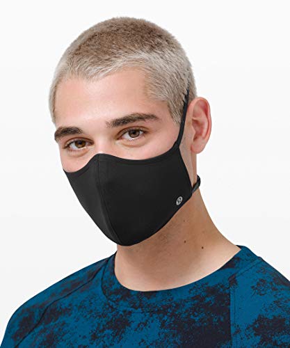 Lululemon Athletica Double Strap Face Mask (Black), One Size