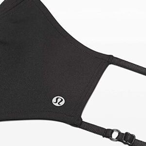 Lululemon Athletica Double Strap Face Mask (Black), One Size