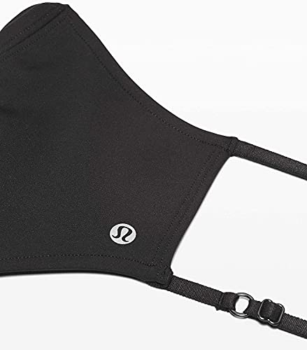 Lululemon Athletica Double Strap Face Mask (Black), One Size