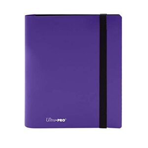 ultra pro e-15385 eclipse 4 pocket pro binder-royal purple