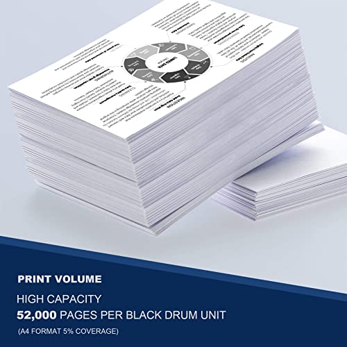 DR890 Black Drum Unit 1-Pack: SAO Compatible DR-890 Drum Replacement for Brother DR890 Drum Unit to use with HL-L6250DW HL-L6400DW HL-L6400DWT MFC-L6750DW MFC-L6900DW Printer (Not Include Toner)