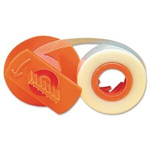 package of two brother compatible with brother sx-14, sx-16, sx-23, sx-4000, zx-30 and others typewriter correction ribbon lift off tape,