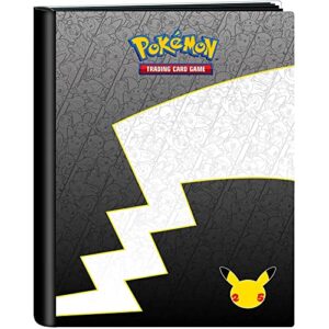 ultra pro: pokemon 25th celebration 9- pock binder, holds up to 360 cards, made with archival-safe polypropylene materials, keeps contents secure, for ages 10 and up