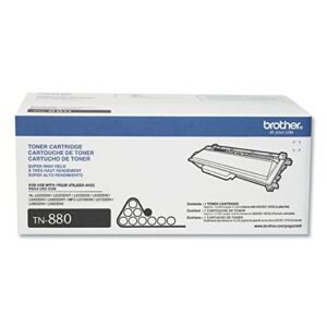 brother tn880g toner cartridge (black) in retail packaging