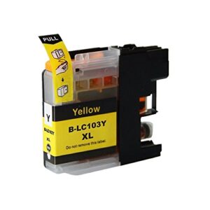 HGZ 12 Color Compatible Ink Cartridge Replacement for LC103 103XL Compatible with MFC J870DW J450DW J470DW J650DW J4410DW J4510DW J4710DW J6720 (4Cyan+4Magenta+4Yellow)