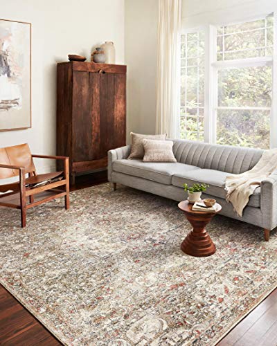 Loloi II Saban Collection SAB-07 Straw/Beige, Traditional 7'-10" x 10' Area Rug