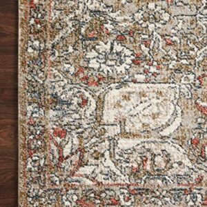 Loloi II Saban Collection SAB-07 Straw/Beige, Traditional 7'-10" x 10' Area Rug