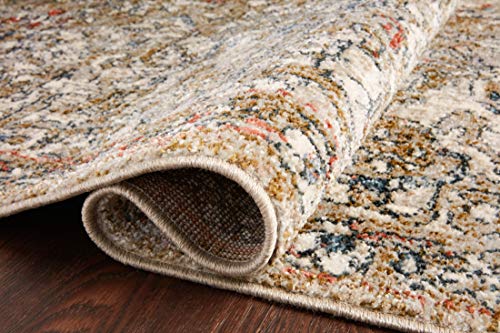 Loloi II Saban Collection SAB-07 Straw/Beige, Traditional 7'-10" x 10' Area Rug