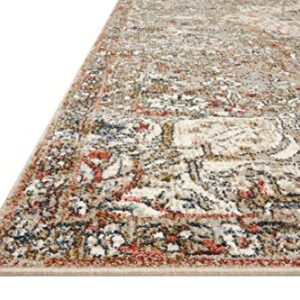 Loloi II Saban Collection SAB-07 Straw/Beige, Traditional 7'-10" x 10' Area Rug