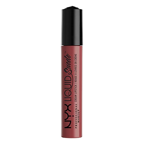 NYX PROFESSIONAL MAKEUP Liquid Suede Cream Lipstick - Soft Spoken (Pink With Light Gold Iridescence)