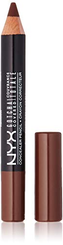 NYX Professional Makeup Gotcha Covered Concealer Pencil, Deep Espresso, 0.04 Ounce