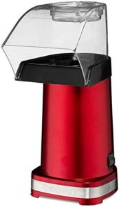 cuisinart easypop hot air popcorn maker (red)