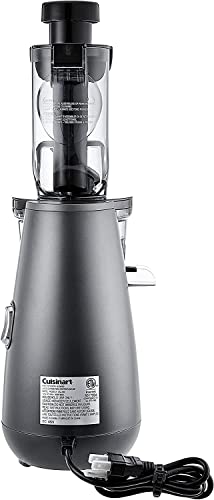 Cuisinart CSJ-300 Easy Clean Slow Juicer, Black and Grey